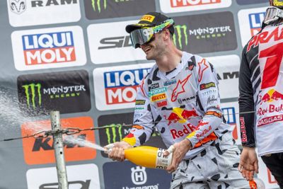 German MXGP Grand Prix trophy for Herlings with 3rd in Teutschenthal ...
