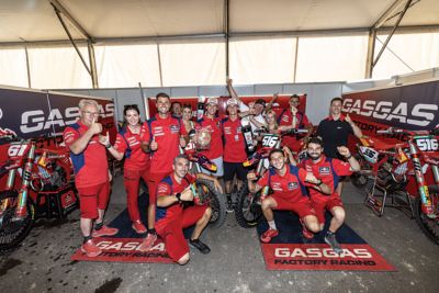 Double podium joy for the Red Bull GASGAS Factory Racing team | GASGAS