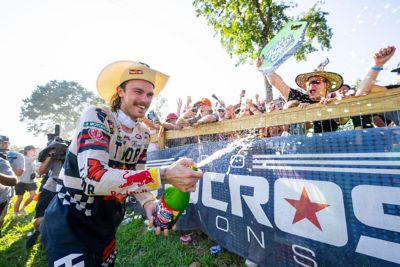 Second-place podium for Red Bull KTM's Aaron Plessinger at Budds Creek ...