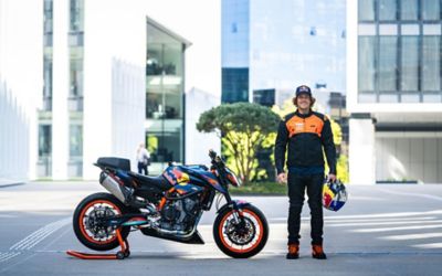 KTM WELCOMES INSANE STUNT RIDER ARŪNAS GIBIEŽA TO THE TEAM | KTM Poland