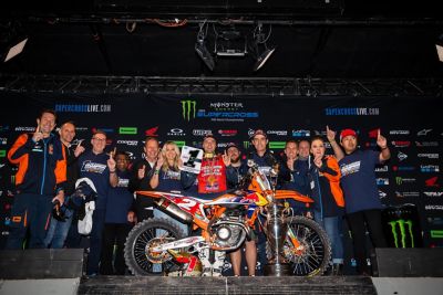 COOPER WEBB IS CROWNED 2021 450SX CHAMPION | KTM