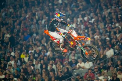 Red Bull KTM's Cooper Webb battles to fourth in Glendale Supercross ...