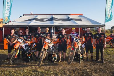 KTM RACING TEAM’S KIRK GIBBS AND NATHAN CRAWFORD FINISH ON 2023 PROMX ...