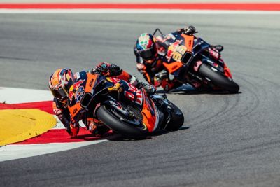 Solid and strong: Red Bull KTM roam the top MotoGP™ positions at ...