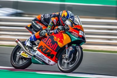 Fernandez lines-up 2nd on Moto3 grid for first 2020 race | KTM United ...