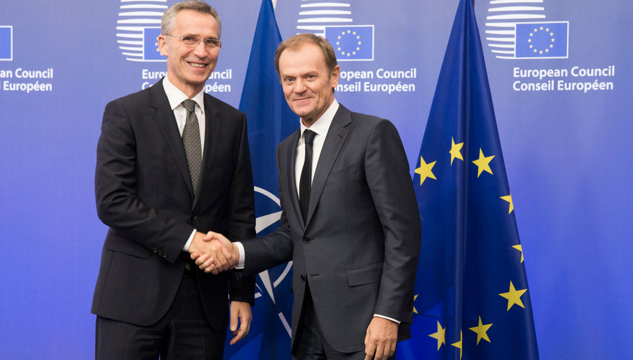 Secretary General: NATO and the European Union are ''stronger together ...