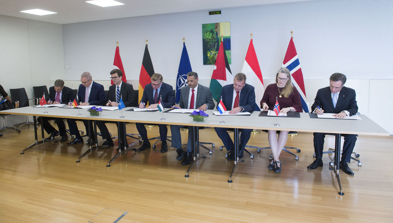NATO launches defence capacity building project for Jordan | NATO News