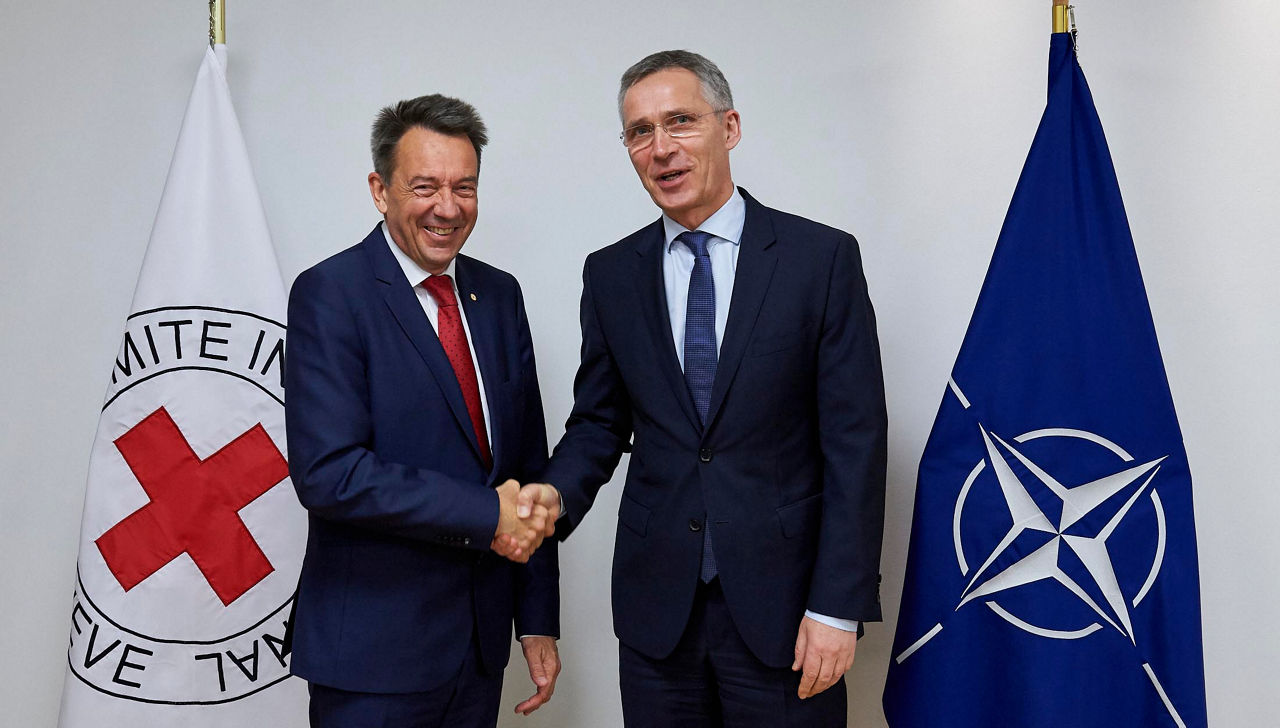 President of the International Committee of the Red Cross visits NATO ...