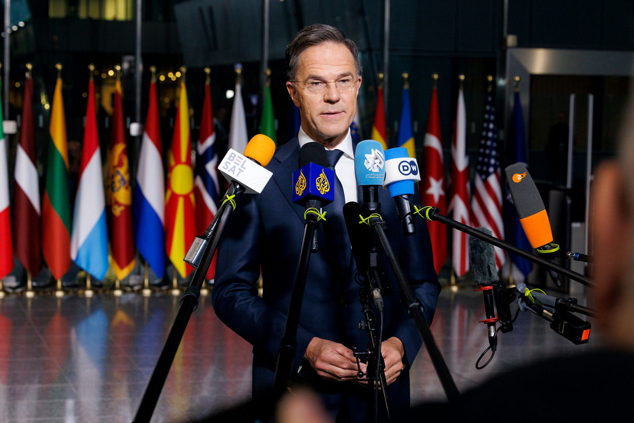 Doorstep statement by the NATO Secretary General | OTAN Audio