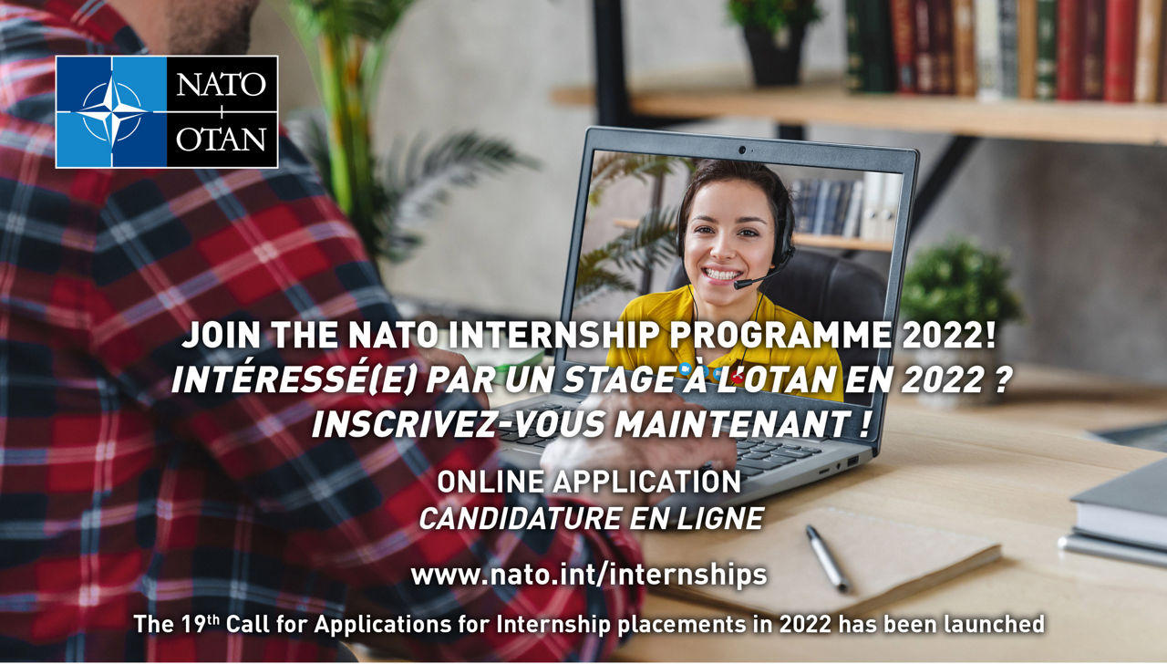 NATO launches call for interns for 2022 | NATO News