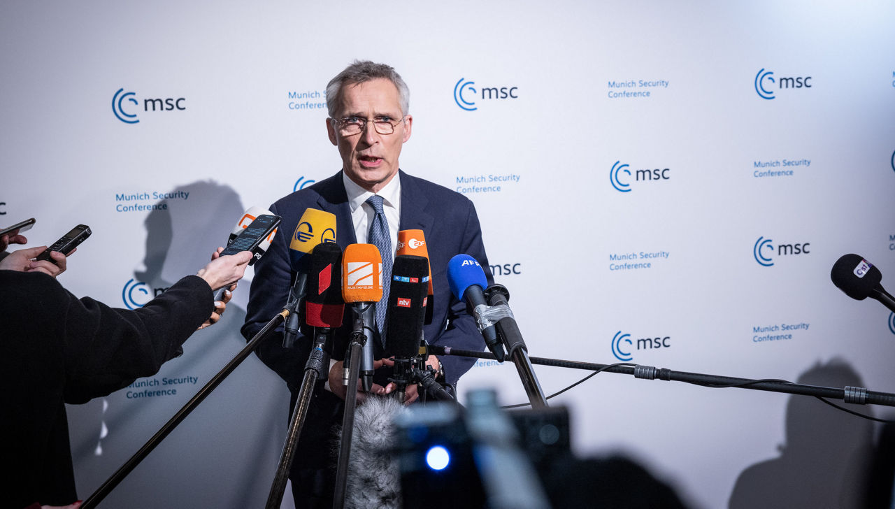 Le secrétaire général de l’OTAN participe à la Conférence de Munich sur ...