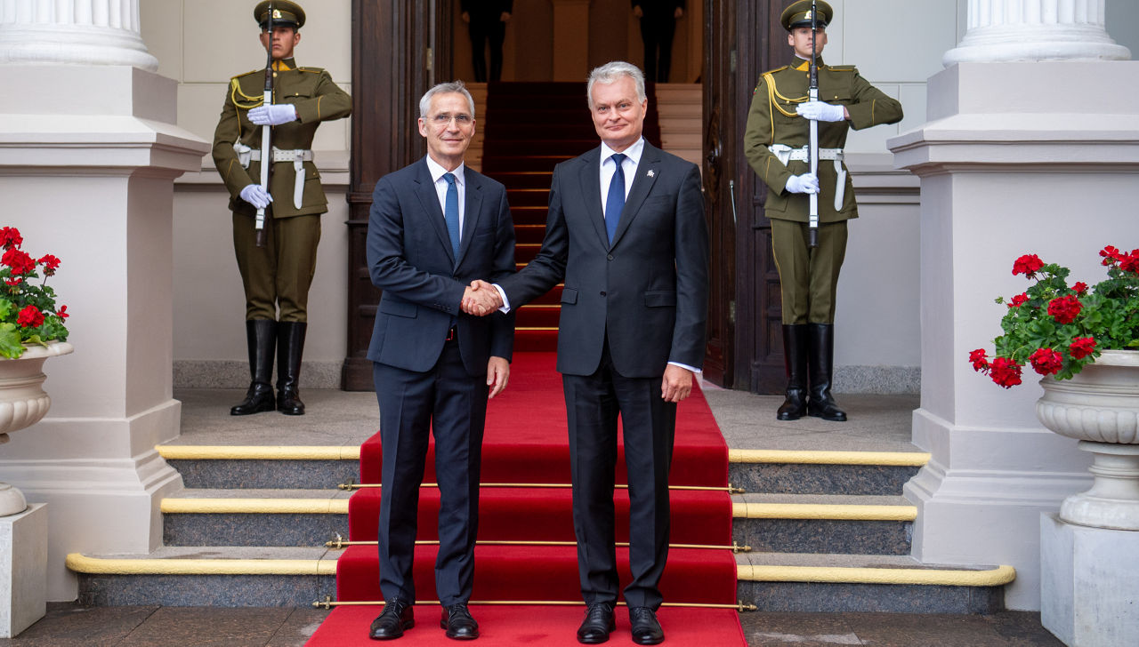 Secretary General thanks Lithuania for contributions to NATO, hosting ...