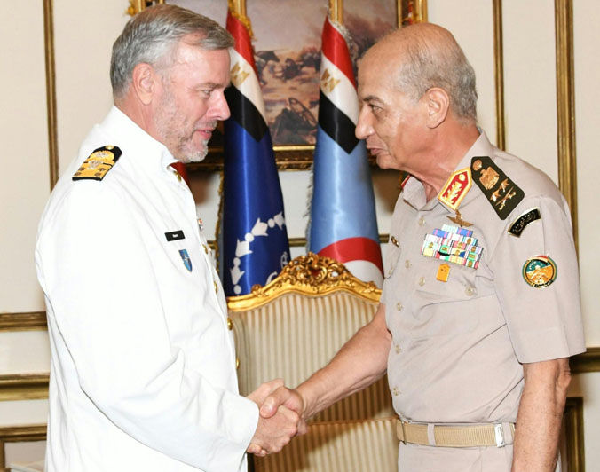 Chair of the NATO Military Committee visits Egypt | NATO News