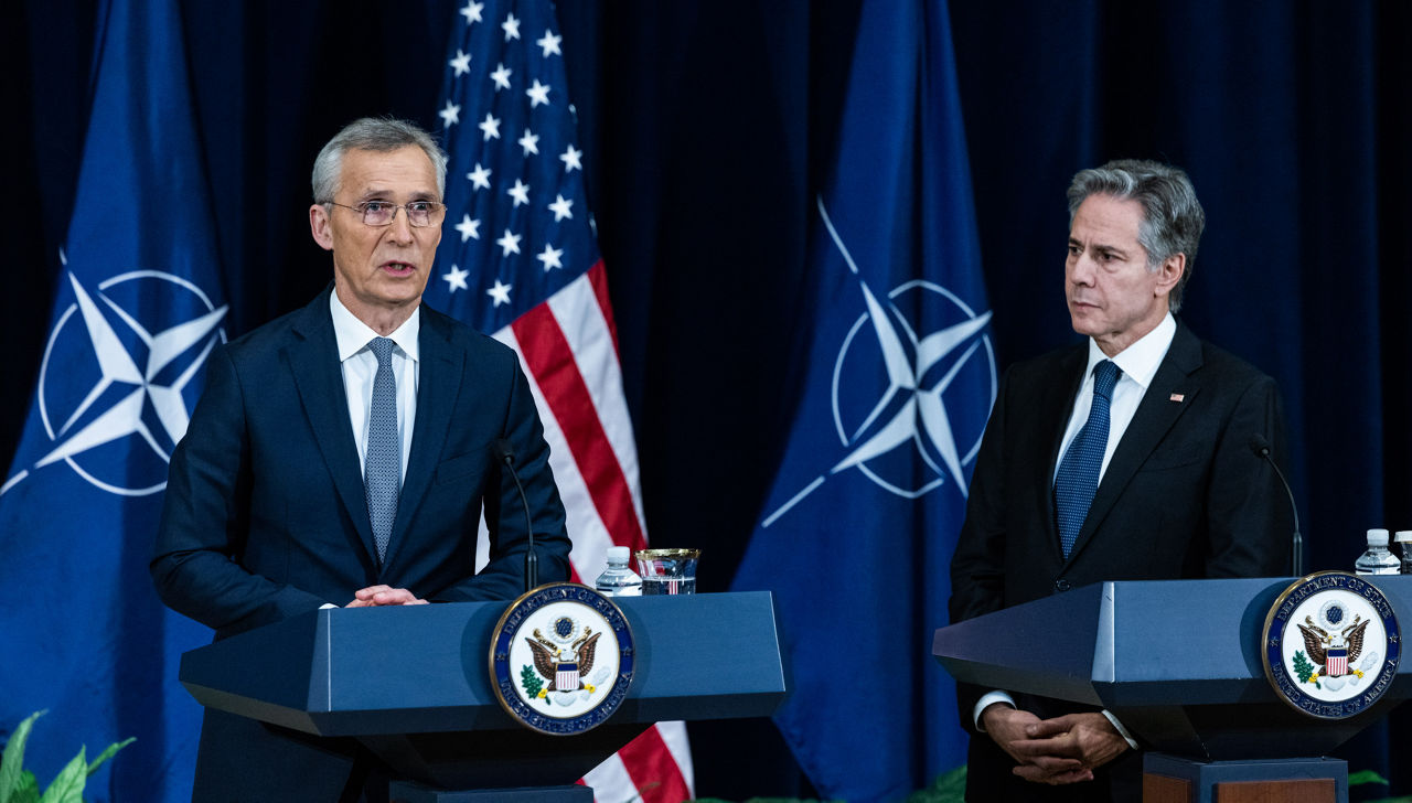 NATO Secretary General in Washington: Supporting Ukraine serves US ...