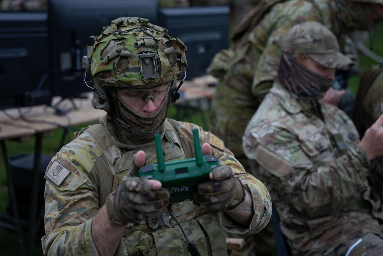 Training mission for Ukrainian soldiers evolves to keep pace with drone ...