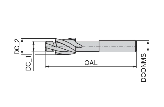 Flachsenker, DIN 373 | CERATIZIT | WNT | KOMET