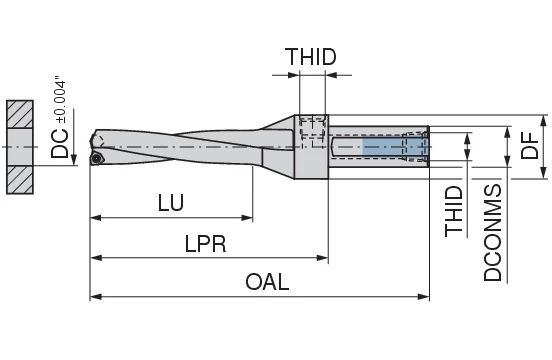 KUB Trigon – Indexable insert drill | CERATIZIT | WNT | KOMET