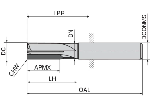 PCD end mill | CERATIZIT | WNT | KOMET