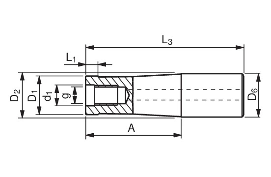 Screw-in adapter with cylindrical shank | CERATIZIT | WNT | KOMET