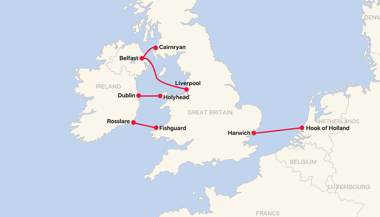 Ferry to Hook of Holland and Harwich | Stena Line