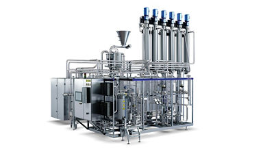 Tetra Pak® Indirect UHT unit PFF - scraped surface heat exchanger ...