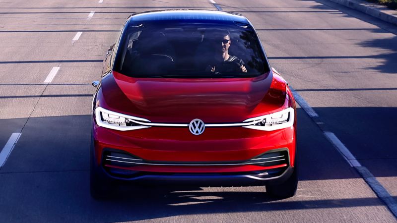 The ID. Crozz Electric Car Design.