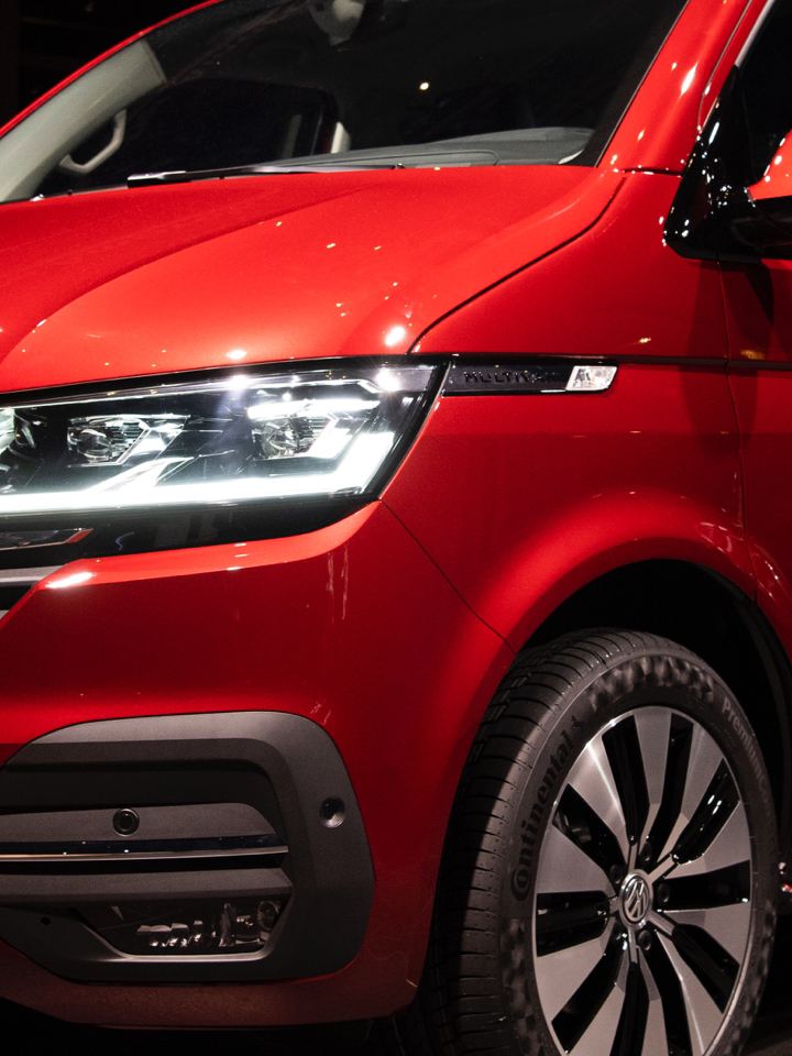 Multivan 6.1 præsentation ved biludstilling i Genève