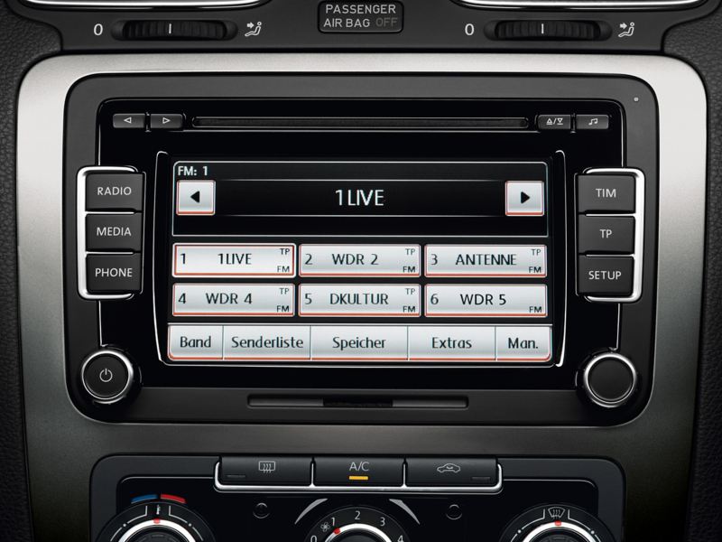 Vw head unit models