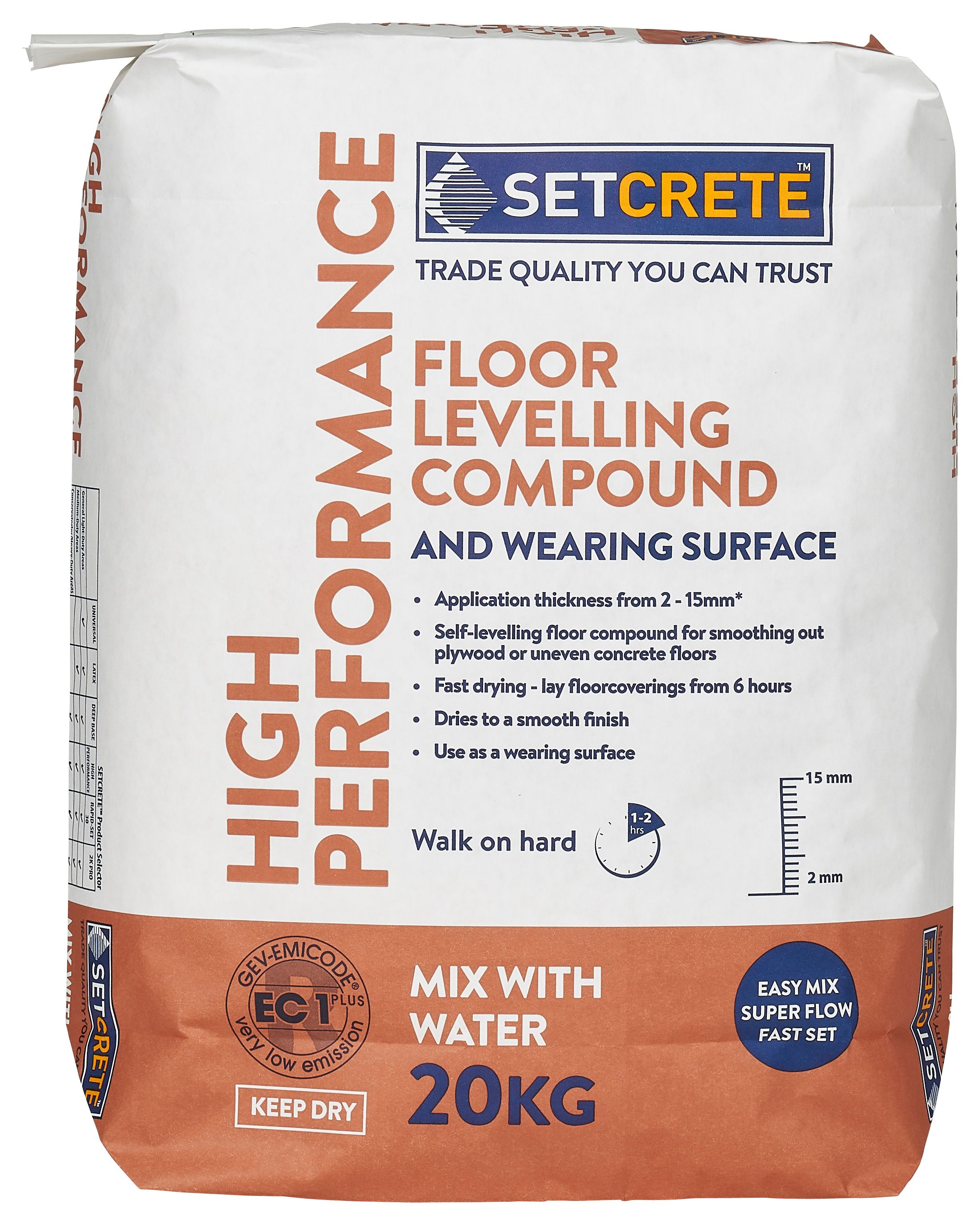 Setcrete Floor Levelling Compound | wickes.co.uk