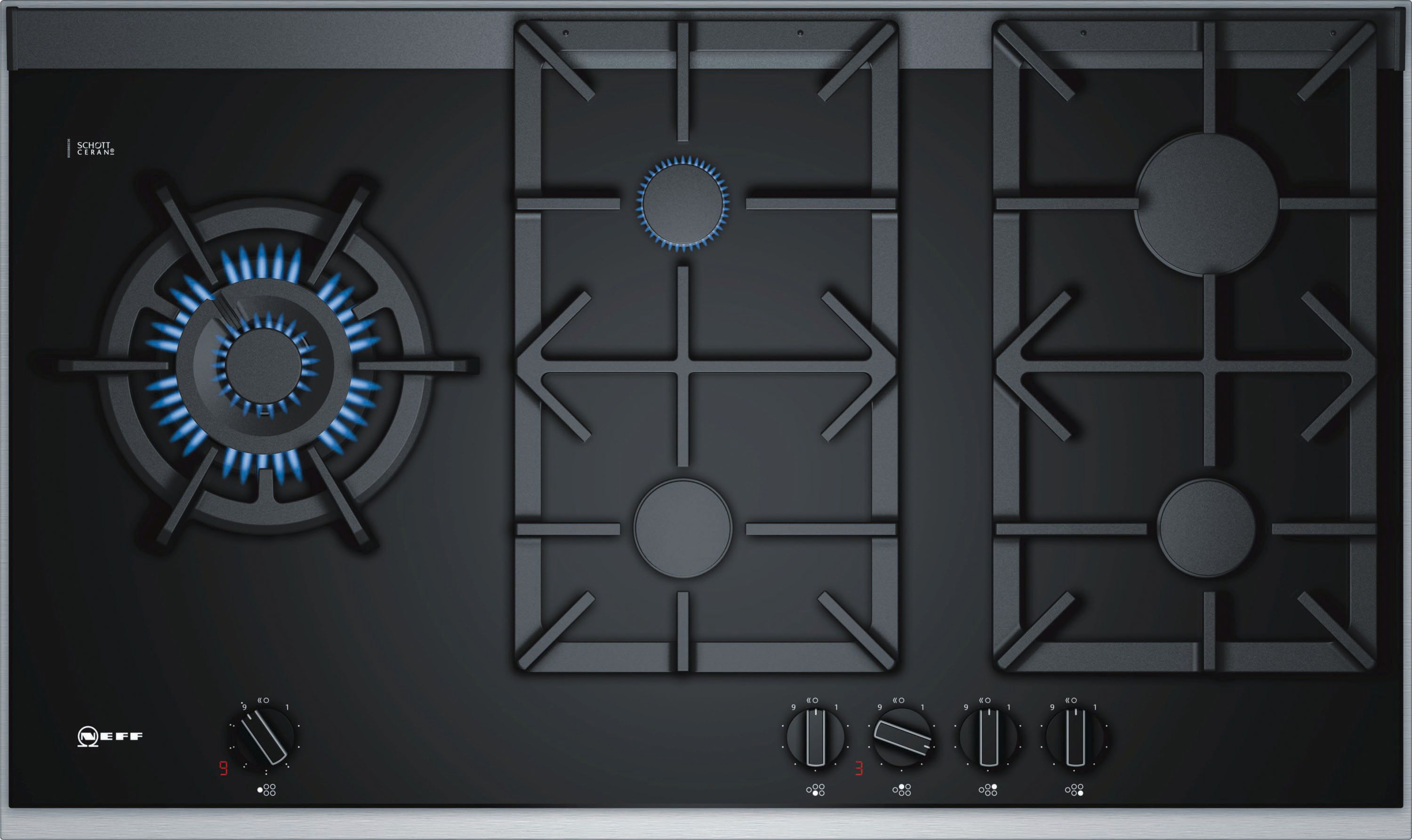 Black Gas Hob | wickes.co.uk