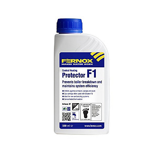 Fernox F1 Central Heating Protector & Inhibitor - 500ml | Wickes.co.uk