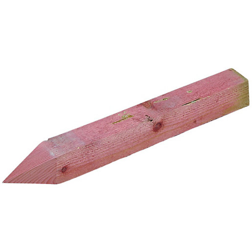 Forest Garden Border Roll Wooden Fixing Peg - 50 X 450mm | Wickes.co.uk