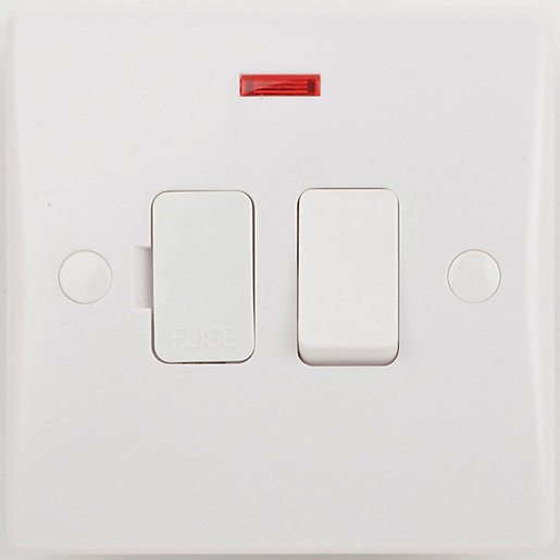 Offer Wickes Schneider Ultimate 13 Amp Double Pole Fused