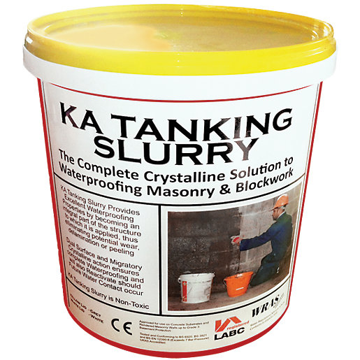 Ka Tanking Slurry - Grey 25kg | Wickes.co.uk